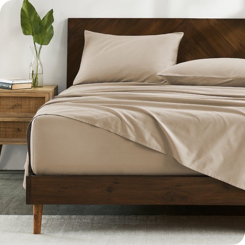 Bare Home 100 Cotton Percale Sheet Set Reviews Wayfair